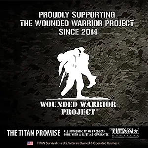 TITAN Survival Mylar Survival Blankets 5 Pack 52” x 82” - 90% Heat Retention & Waterproof Design - Emergency Blanket Cold Weather Protection & Survival Kits - Durable Space Blanket for Outdoor Use