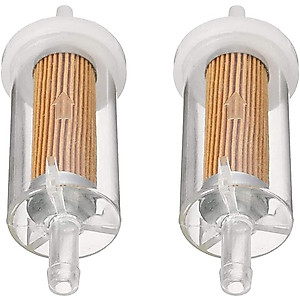 PAOSDKSUI 695666 845125 Fuel Filters For Briggs & Stratton H-usqvarna Troy-Bilt MTD Craftsman John Deer D100 D105 D110 Lawn Mower Tracto 1/4" Gas Fuel Filter (3/pack)