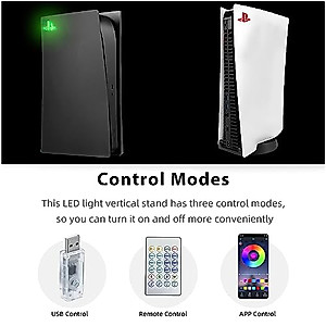 RGB Logo LED for PS5 - 400+ Effects & Music Sync