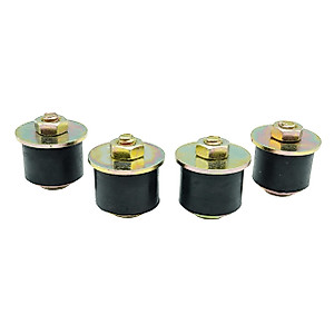 Dsnaduo Automotive Neoprene Expansion Plug 1-1/4 inch to 1-3/8 inch (31mm -34mm),4 pack Rubber Freeze Plug, Replace 58251 570-007.1 02601