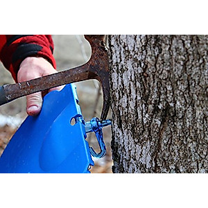 Maple Syrup Tapping Kit - Plastic Bucket, Bucket Lid, and Maple Sap Tapping 5/16" Tree Saver Spile/Spout - (Pack of 2)