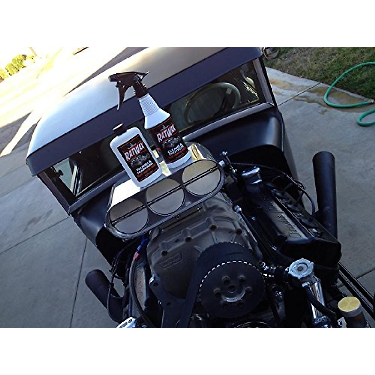 Rat Wax Matte Finish Detailer Spray Cleaner w/UV Protection