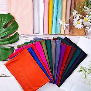 JenPen 25 Pcs Under Scarf Hijab Cap Unisex Dreadlock Cap Women Stretch Under Caps Solid Color Under Scarf Woman Hijab Hats, 25 Colors