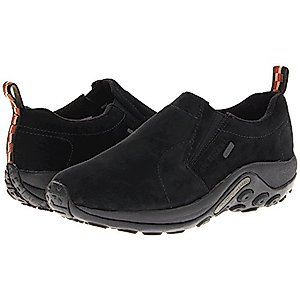 Merrell Men's Jungle Moc Waterproof, Black, 12 Wide