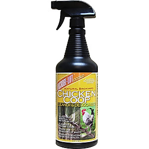 MICROBE-LIFT Chicken Coop Cleaner and Odor Eliminator, Use on All Surfaces and Supplies, Turns Chicken Poop Into Fertilizer, Ammonia Reducer, Highly Concentrated and Safe Formula, 32 Ounces