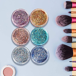 2oz Plastic Cosmetic Jars Leak Proof Clear Container with Black Lid for Cream, Lotion, Powder, ointment, Beauty Products etc, 12 Pcs.