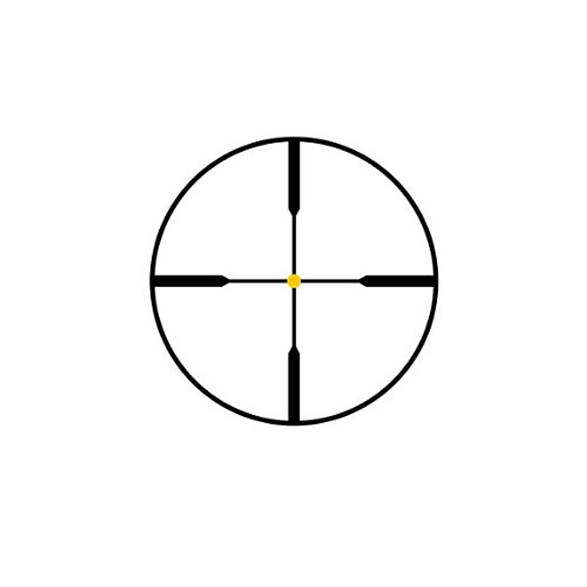 Trijicon TR20-1 AccuPoint 3-9X40Mm Riflescope, 1" Main Tube, Standard Duplex Crosshair Reticle with Amber Dot, Matte Black