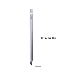SLAUNT Stylus Pen for iOS Android Touch Screens Pencil Compatible with iPad/iPad Pro/Air/Mini/iPhone/Cellphone/Kindle/Apple Tablet Drawing Pencil (White)