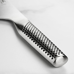 Global 7" Asian Chef's Knife with Hollow Edge