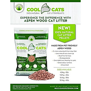 Cool Cats Kitty Litter by MacLean's, 10 lb. Bags