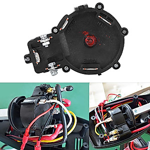 Ruiqas Trolling Motor Switch, 12V 24V Electric Fishing Trolling Motor 5 Speed Switch for Fishing Outboard Electric Trolling Motor Accessories