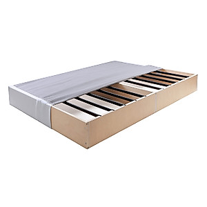 Panana Box Spring High Profile Metal Heavy Duty Easy Assembly Sturdy Box Spring Mattress Foundation, Strong & Sturdy Support No Noise Easy to Clean (9 Inch, Queen)