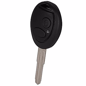 OCPTY 1 X Flip Key Entry Remote Control uncut Key Fob Transmitter Replacement for Land Rover Discovery 99 00 01 02 03 04 N5FVALTX3 CWE10071