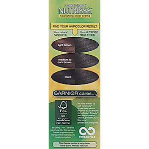 Garnier Nutrisse Nourishing Color Creme, 31 Darkest Ash Brown