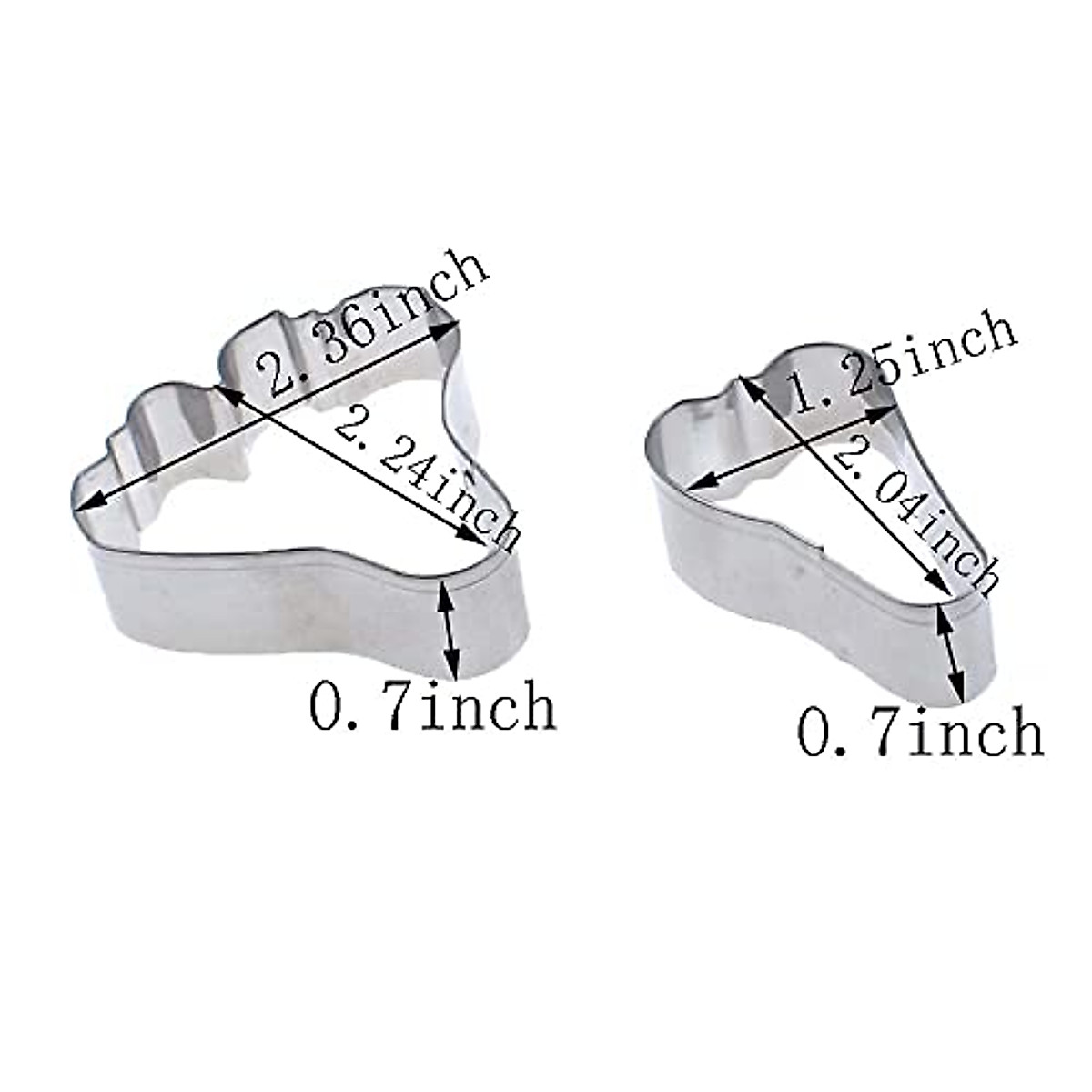 RELAND SUN Morning Glory Petal CookieStainless Steel DIY Flower Biscuit Mould Cake Pastry Decorating Tools