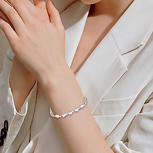 Dainty Cuff Bangle Hook Bracelet for Women Simple Delicate Jewelry Simples Popular Bracelet Love Angel Wingss Bracelet Bracelet Chain Boho Cute Beach Armband Jewelry Gifts (A, One Size)