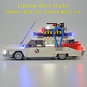 GEAMENT LED Light Kit Compatible with Lego 21108 Ghostbusters ecto 1 (Ver.2014) - Lighting Set for Building Model (Model Set Not Included)