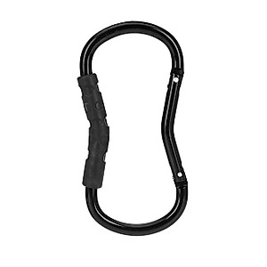 Nuby Baby Stroller Hook for Diaper Bag - Handy Hook Baby Stroller Accessory - Easy Grip Clip - Black
