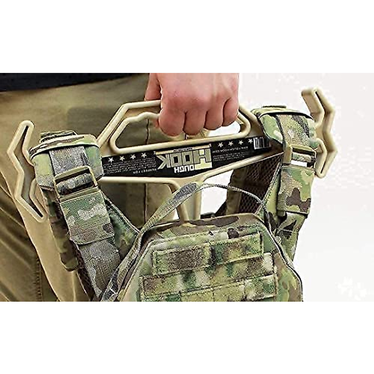 Tough Hook Original Hangers Set of 2 Blue and Grey |USA Made | Multi Pack