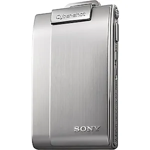 Sony Cybershot DSC-T200 8.1MP Digital Camera with 5x Optical Zoom with Super Steady Shot Image Stabilization (Silver)