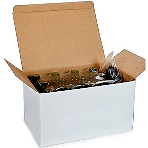 Vivaplex, 12, Green, 4 oz Glass Bottles, with Lids