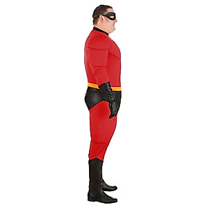 Fun Costumes Disney Pixar The Incredibles Mr. Incredible Plus Size, Red Superhero Suit for Halloween or Cosplay Dress-Up 3X
