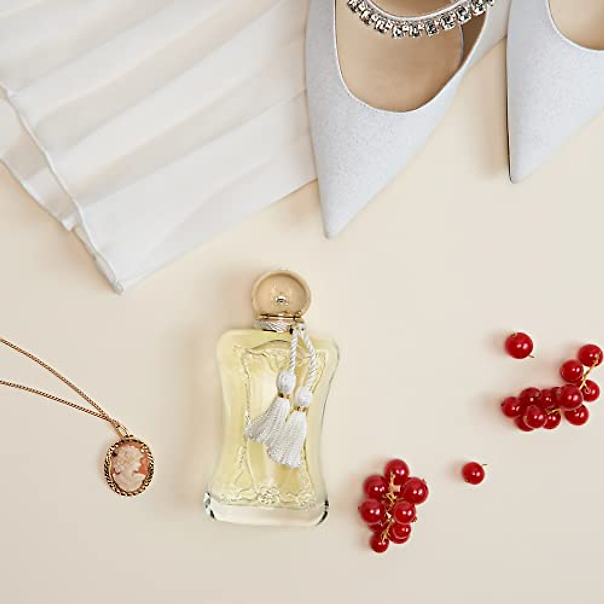 PARFUMS DE MARLY - Meliora - 2.5 Fl Oz - Eau De Parfum For Women - Top notes Red Berries, Raspberry, Lemon essence - Heart notes Rose, Ylang-Ylang, Jasmine Tea - Base notes Vanilla, Musk - 75ml