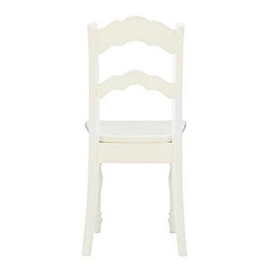 Powell Furniture Table and 2 Chairs, Cream Youth, Kid Size Chat Set