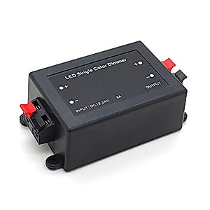 RF Wireless Controller Switch, RF Wireless Controller DC 12V 24V Switch LED Dimmer Spotlight Recessed Strip Light LED Dimmer