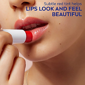 NIVEA Cheerful Cherry Gift Set, NIVEA Hand Cream with Jojoba Oil (2 x 2.6 Oz) + Cherry Lip Care Lip Balm Sticks (2 x 0.17 Oz)