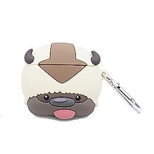 Avatar The Last Airbender Airpod Case I Silicone Case for Airpods Gen 1 or 2 I Character Airpods Case for Men Women Kids (Appa)