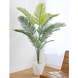 Artificial Areca Palm Tree Guaranteed Quality 5 Foot with 17 Branches A Bushy Look Date Phoenix Coconut Florida California