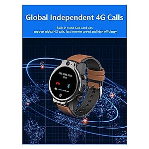 Smartwatches S10 4G LTE Smart Watch Phone GPS 32GB Face ID Dual Camera 13MP WiFi SIM Smartwatch Men IP68 Waterproof Clock (Color : C, Size : S10 PRO 64G(5ATM))