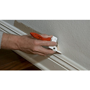 Emery Edger Two Edging Tools for Baseboard Edges, Uneven Trim - Paintbrush Not Include