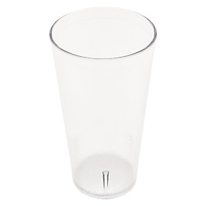 G.E.T. 6624-1-CL-EC Heavy-Duty Plastic Restaurant Tumblers, 24 Ounce, Clear (Set of 4)" }