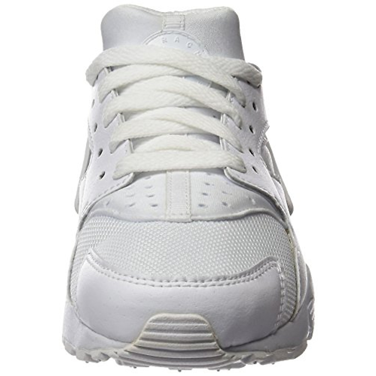Nike Boy's Huarache Run (Big Kid) White/White/Pure Platinum 4 Big Kid M