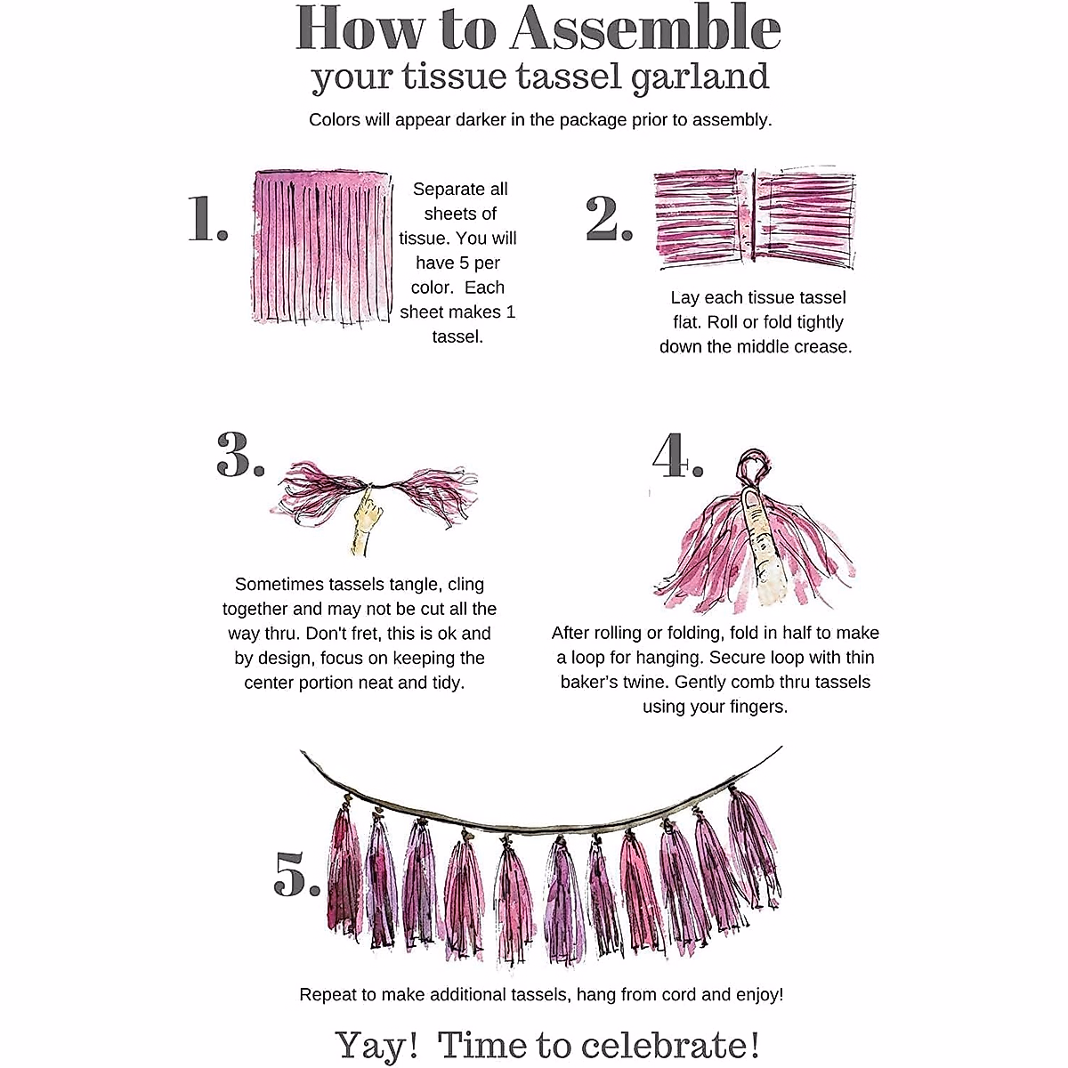 25PCS Sage Green Dusty Pink Boho Tissue Tassel Garland Banner Hanging Backdrop Classroom Nursery Girl Baby Shower Wedding Bridal Shower Birthday Jungle Safari Party Décor