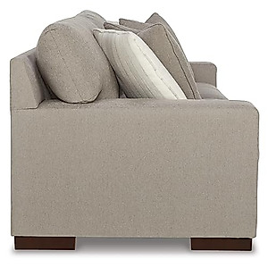 Signature Design by Ashley Maggie Contemporary Sofa for Living Room, Light Brown