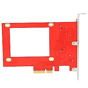 WESE SSD Adapter Card, 40 Gbps SF8639 to PCIe 3.0 Speed Lossless PCIe Riser Card for PM963 for 7/10