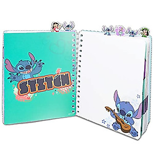 Walt Disney Studio Lilo and Stitch School Supplies Bundle - Disney Lilo and Stitch Journal Notebook For Kids Adults Stitch School Stuff Set with Tsum Tsum Stickers (Lilo and Stitch Notebook)