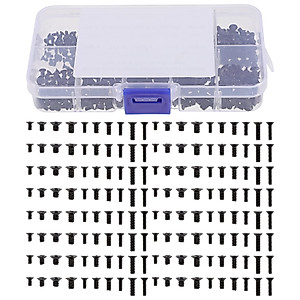 Mobestech 1 Set Machine Screw Tapping Laptop Flat Self-Tapping Caps Computer Countersunk Head