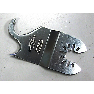 MTP Brand Knife Blade Stainless Steel Oscillating Multi Tool Saw Blade compatible for Fein Multimaster Bosch Multi-x Craftsman Nextec Chicago Proformax Blades