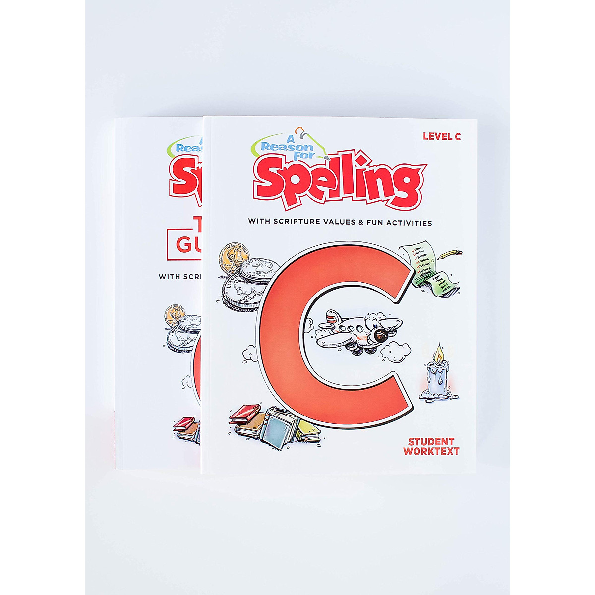 3rd Grade Spelling Homeschool Pack Level C by A Reason Set - Complete Curriculum Kit for Third Graders - Practice Workbook for Words, Vocabulary & Comprehension Skills - Kids Help Learning Workbooks
