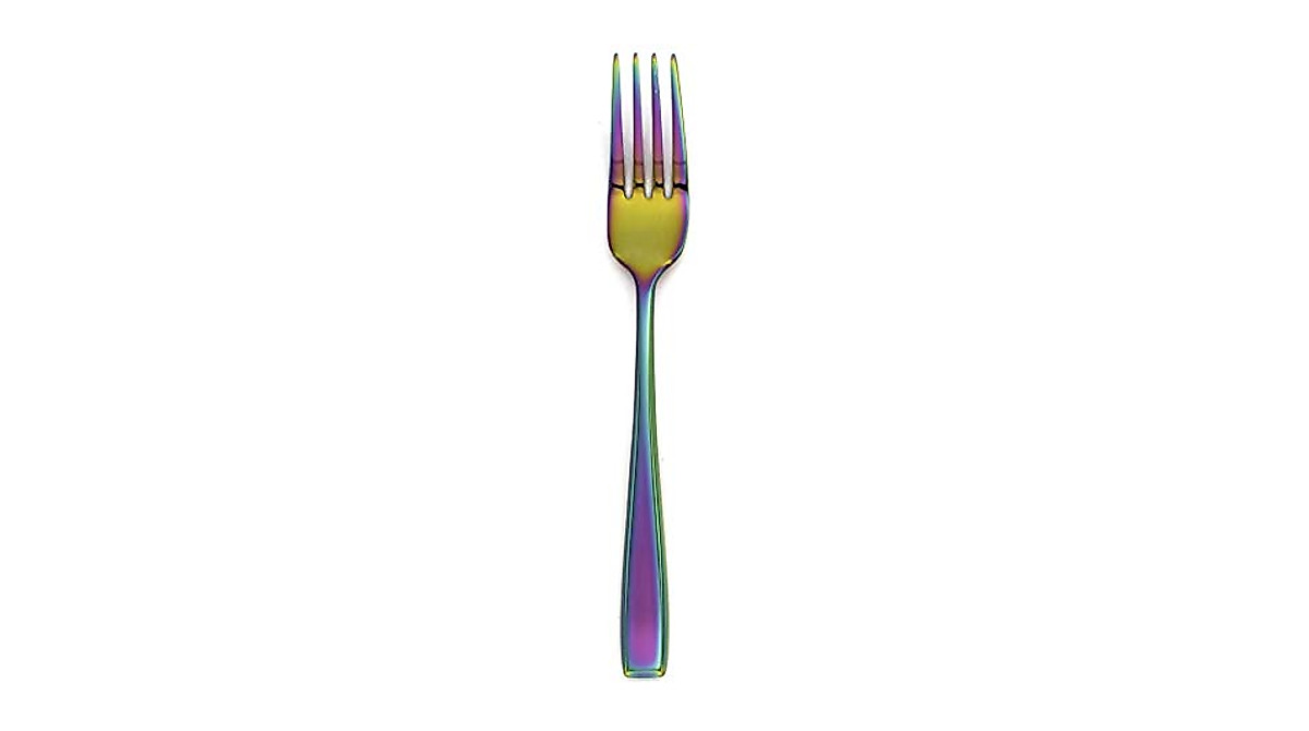 Cambridge Logan Rainbow Flatware Set - Modern 20-Piece Stainless Steel