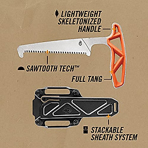 Gerber Gear EXO-MOD Pack Hunting Saw, Orange (31-003921)