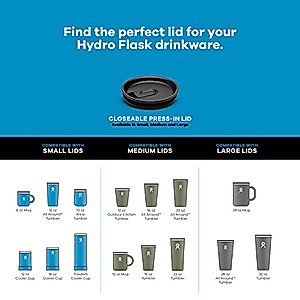 Hydro Flask Press-In Lids Various - Tumbler and Coffee Mug Accessory