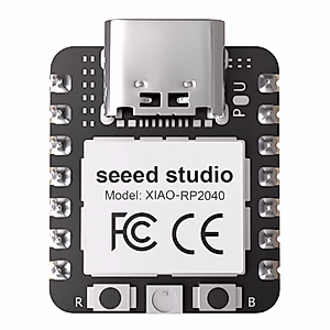 Seeed Studio XIAO RP2040 Pre-Soldered with USB to USB-C Cable - Supports C, Arduino, MicroPython and CircuitPython
