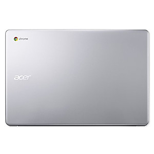 Acer Chromebook 15, Intel Celeron N3350, 15.6" Full HD Touch, 4GB LPDDR4, 32GB Storage, Google Chrome, Pure Silver, CB515-1HT-C2AE, 15-15.99 Inches