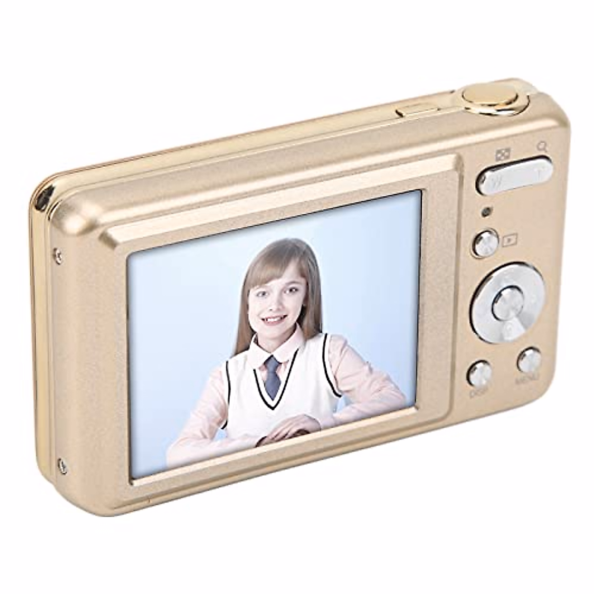 2.7 inch Camera, Single Photo, 8X Optical Zoom, Metal, auto White Balance, Kids Digital Camera, auto Exposure, Beginner Speed