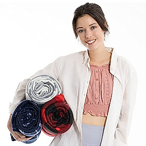 ANDORRA Wearable Ponchos Wrap, Poncho Blanket for Women, Sherpa Lined Cape Blankets, Womens Cozy Blanket with Snaps, Comfy Blanket Hoodie Comfy Blankets, Grey